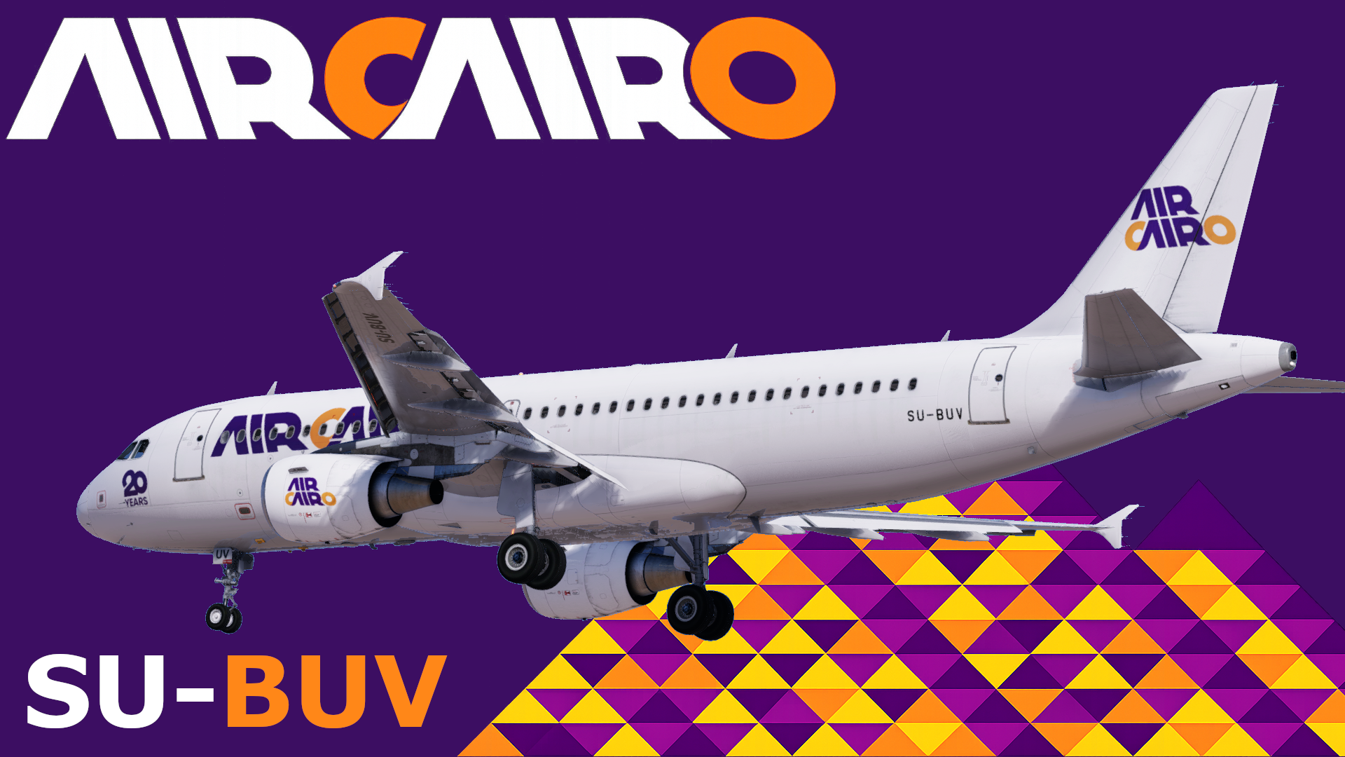 Toliss A320Ceo | Air Cairo A320-214 | SU-BVP & SU-BUV | 4K - Toliss ...
