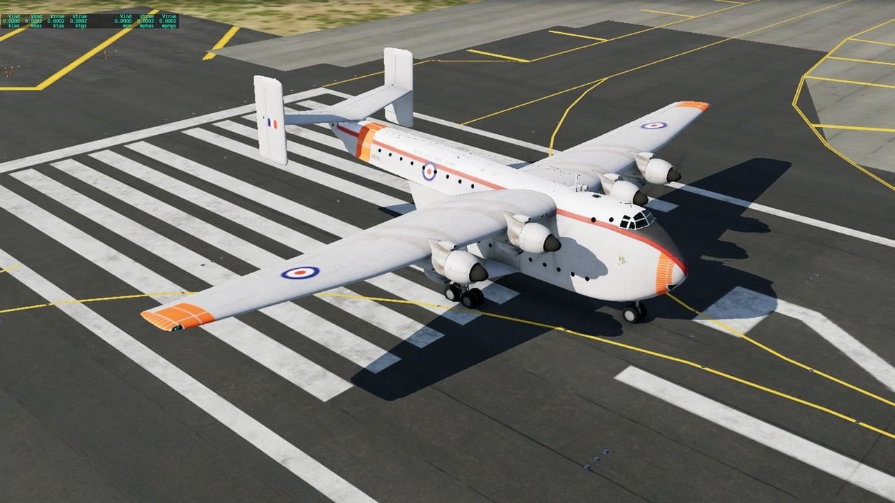 Blackburn Beverley - Livery Mod - A & AEE Boscombe Down XB - 261 ...