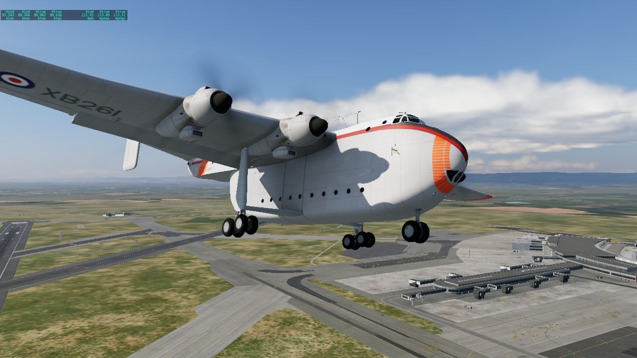 Blackburn Beverley - Livery Mod - A & AEE Boscombe Down XB - 261 ...