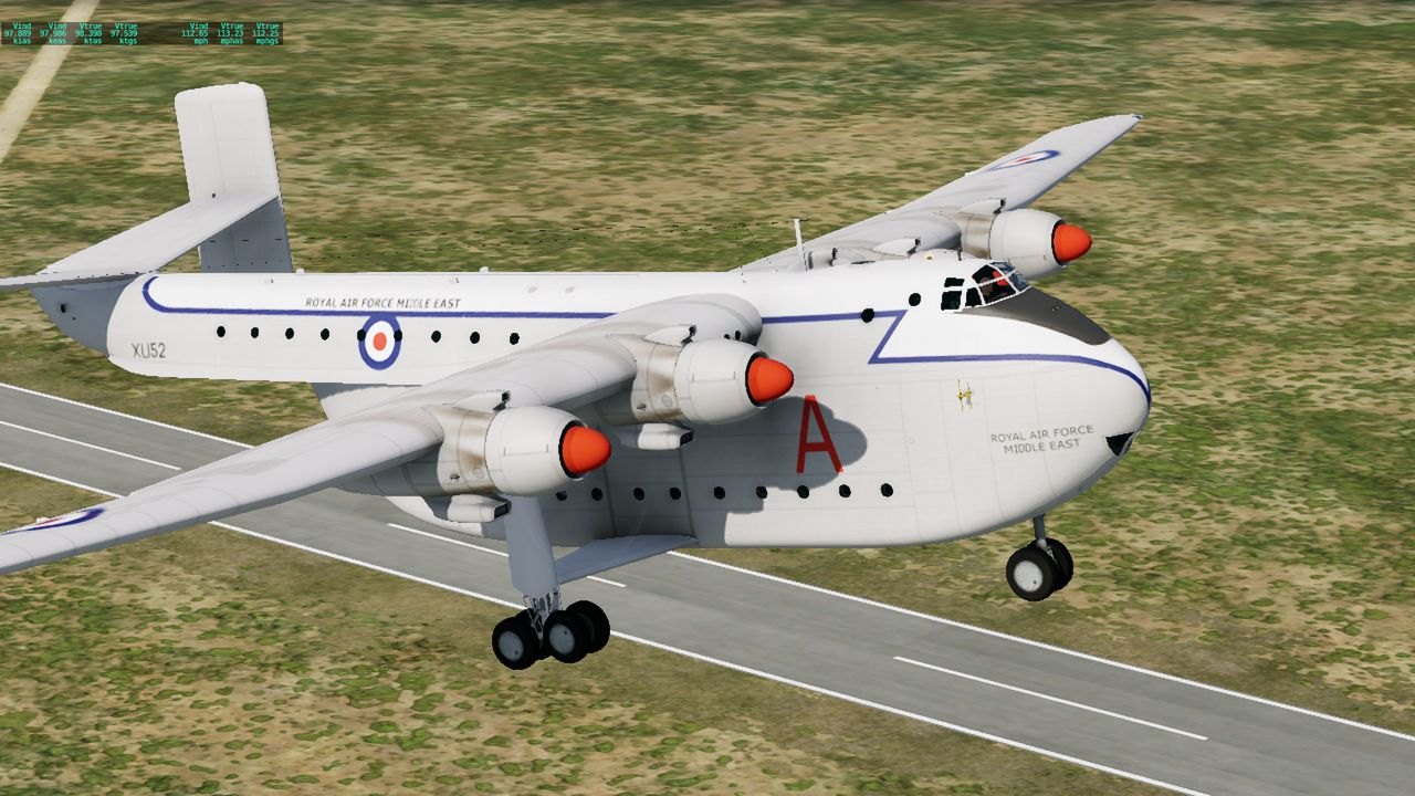 Blackburn Beverley - Livery XL152 RAF MIDDLE EAST - Military Aircraft ...