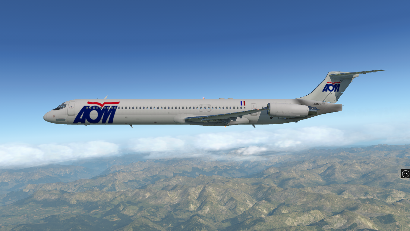 AOM and AOM Clube France America Sticker - Default X-Plane Aircraft - X ...