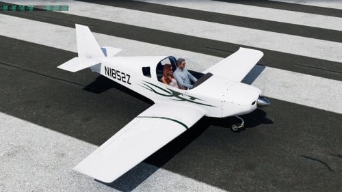Rand Robinson KR-2S Kit plane(NHAdrian) livery N1852Z (KR-2) - Other ...