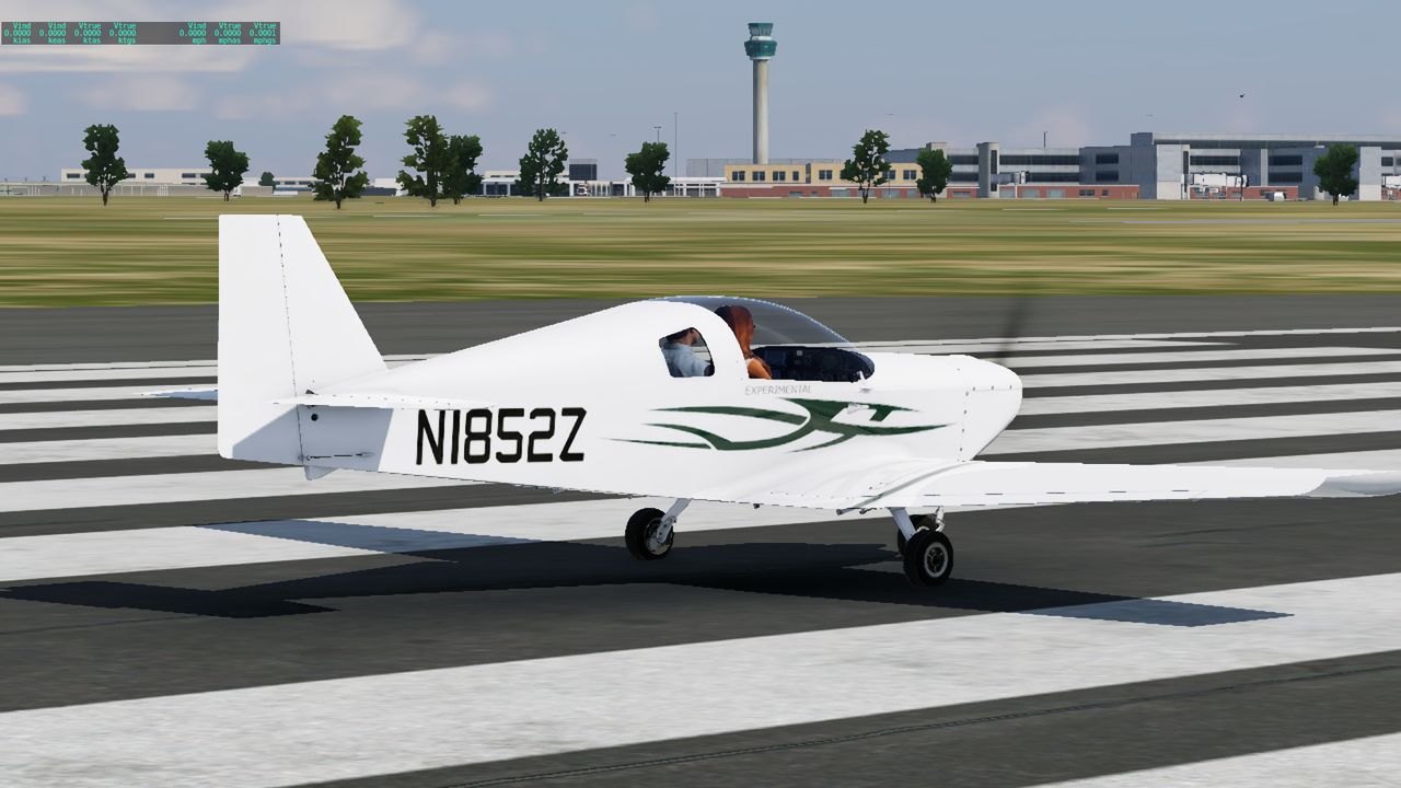 Rand Robinson KR-2S Kit plane(NHAdrian) livery N1852Z (KR-2) - Other ...