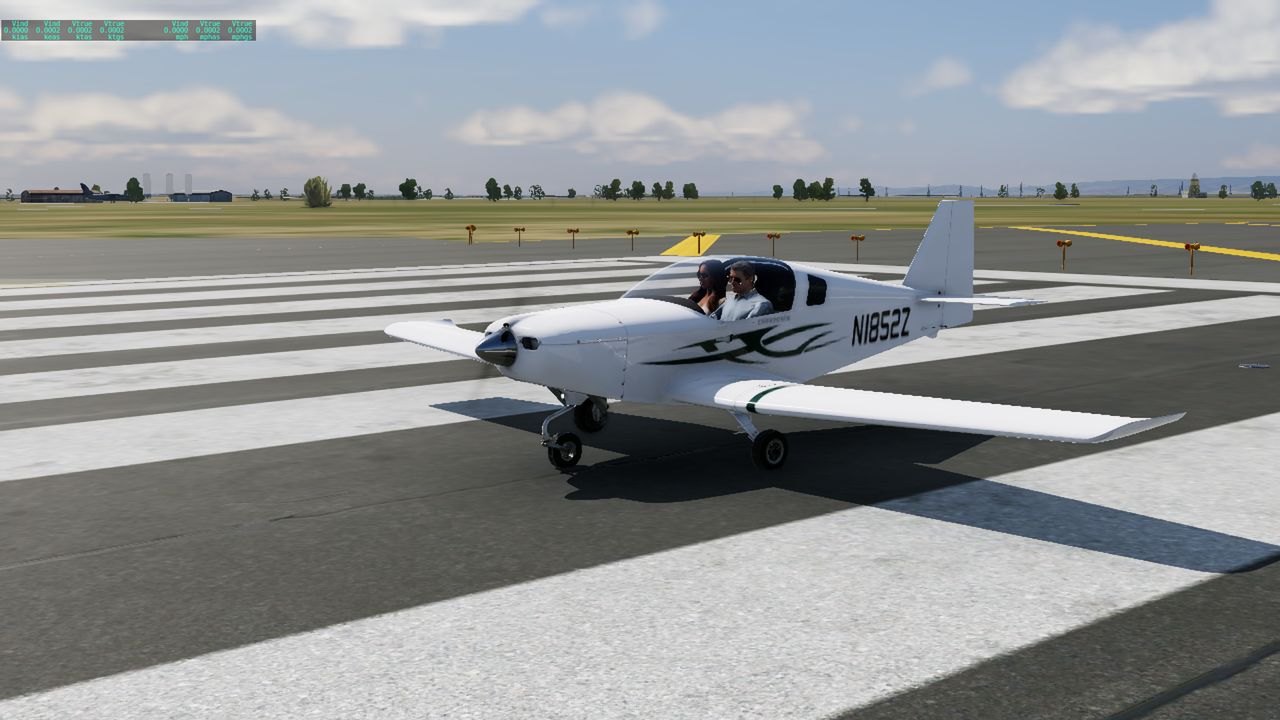 Rand Robinson KR-2S Kit plane(NHAdrian) livery N1852Z (KR-2) - Other ...