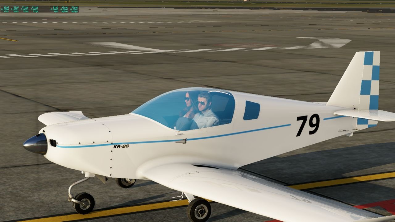 Rand Robinson KR-2S Kit plane (NHAdrian) Livery '79' (France - F-JUQV ...