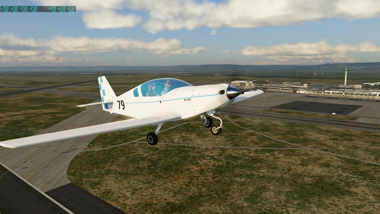 Rand Robinson KR-2S Kit plane (NHAdrian) Livery '79' (France - F-JUQV ...