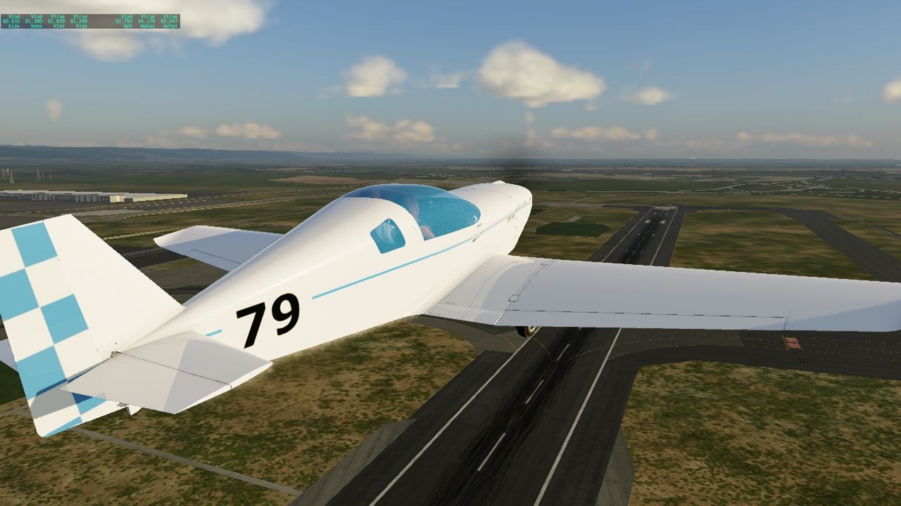 Rand Robinson KR-2S Kit plane (NHAdrian) Livery '79' (France - F-JUQV ...