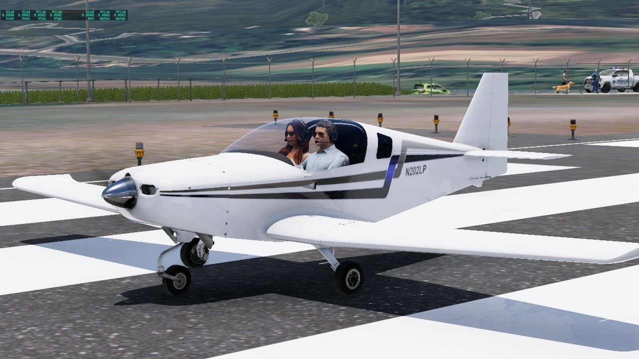 Rand Robinson KR-2S Kit plane(NHAdrian) livery N202LP (Mod of PH-MIJ ...
