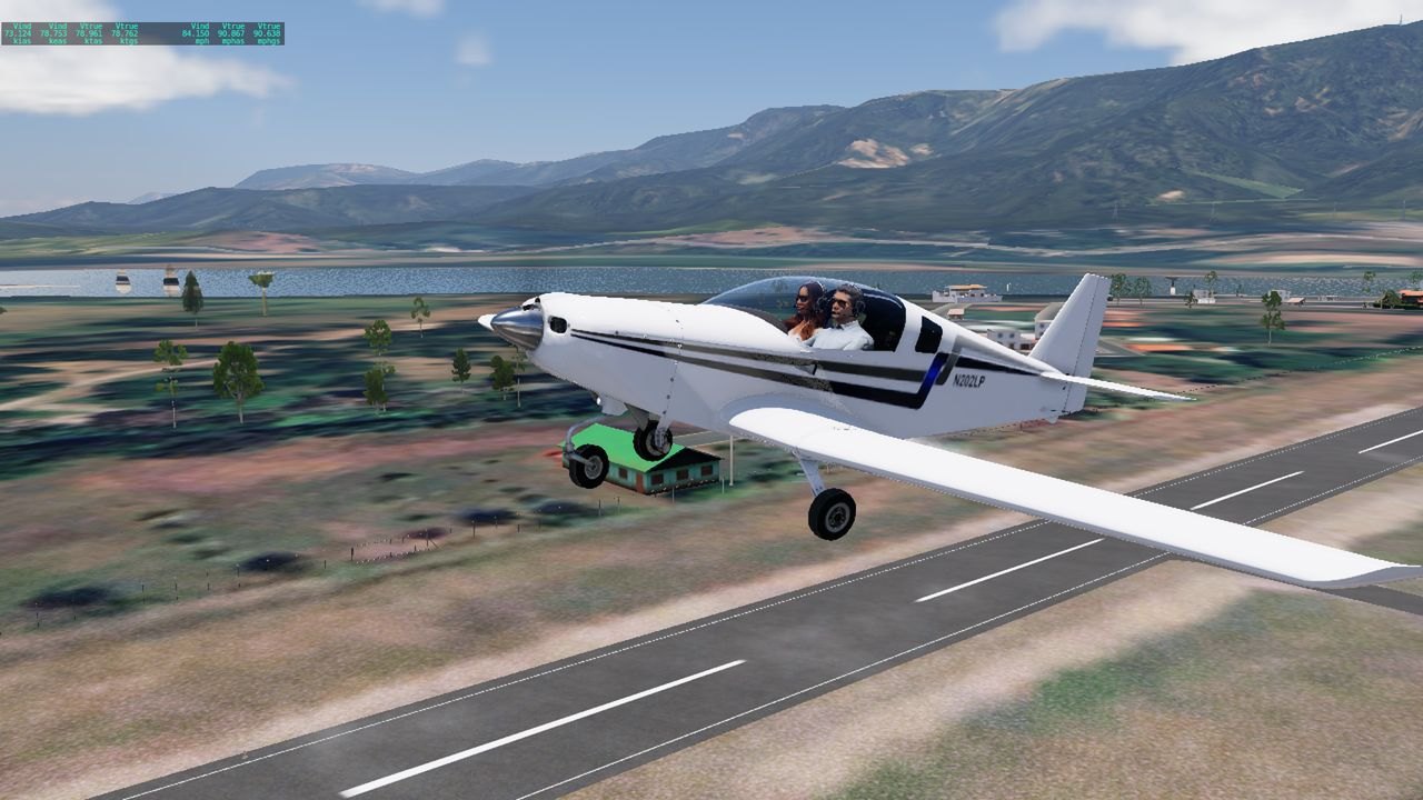 Rand Robinson KR-2S Kit plane(NHAdrian) livery N202LP (Mod of PH-MIJ ...