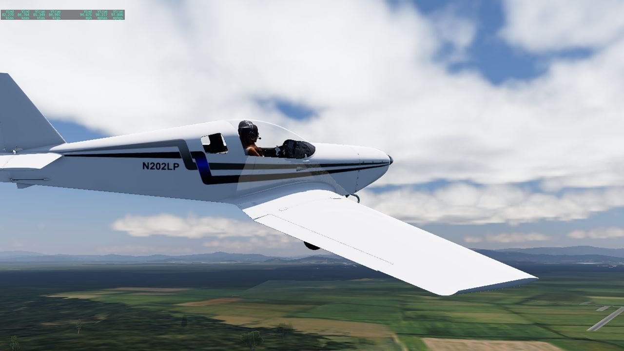 Rand Robinson KR-2S Kit plane(NHAdrian) livery N202LP (Mod of PH-MIJ ...