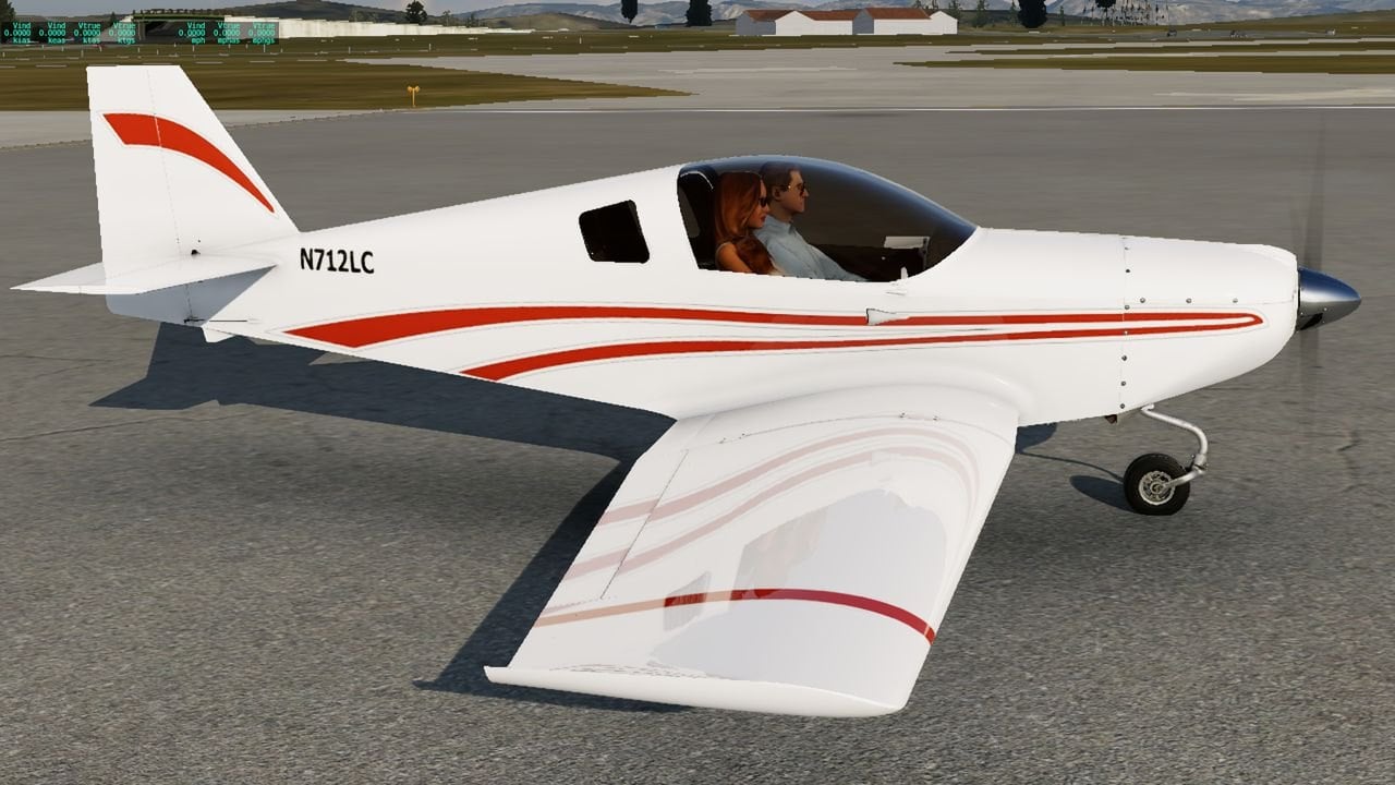 Rand Robinson KR-2S Kit plane (NHAdrian) livery N712LC - Other Payware ...