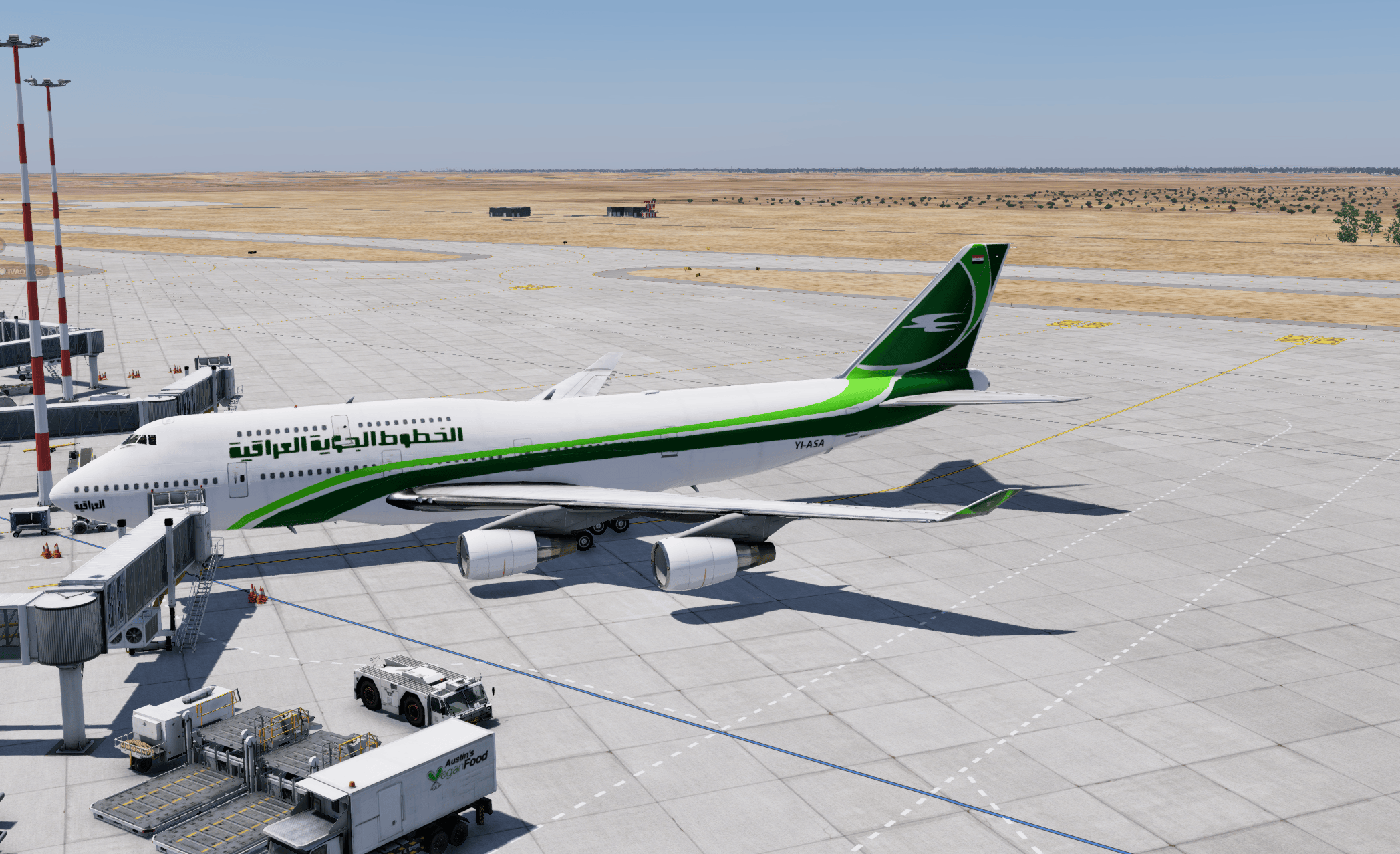 Iraqi Airways- Boeing 747-400 - Other Aircraft Livery - X-Plane.Org Forum