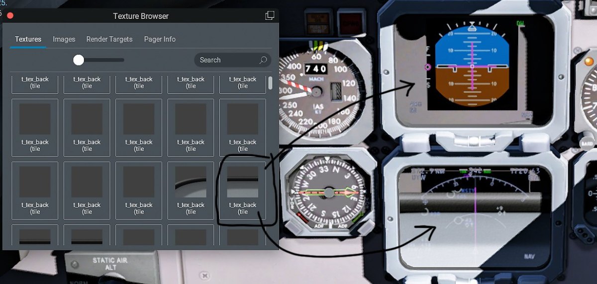 Weird invasive cockpit texture - XP12: Rendering Options - FPS ...