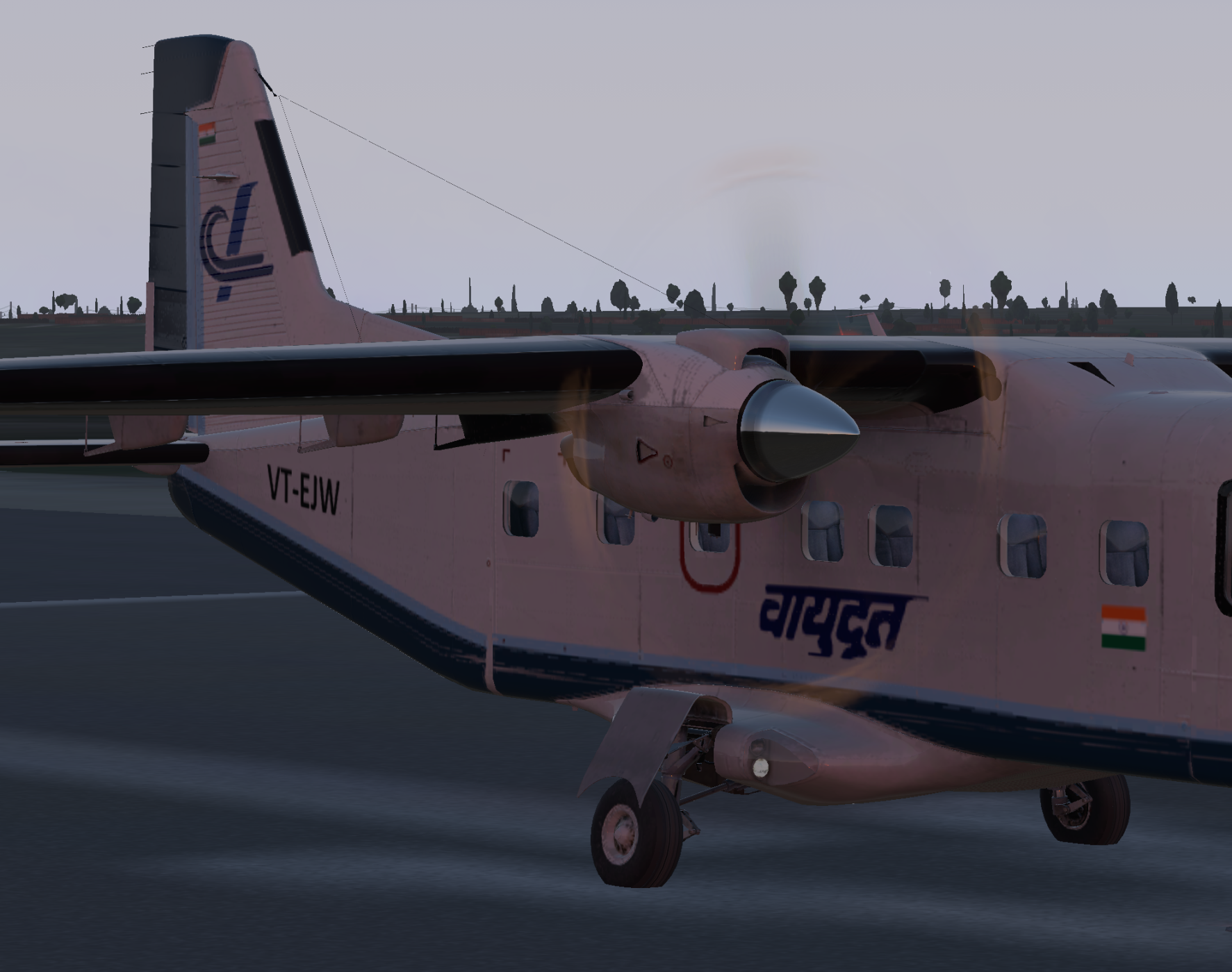 [XP 11] Vayudoot Airlines (VT-EJW) livery for Dornier Do 228-100 ...
