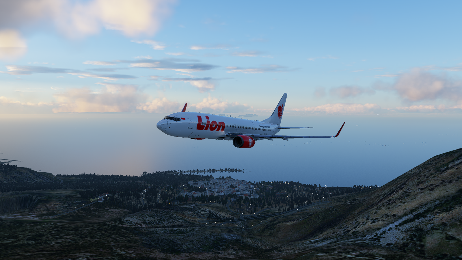 Lion Air Boeing 737 MAX 8 B7M8 Zibo X-Plane Livery with Cabin Mod and ...