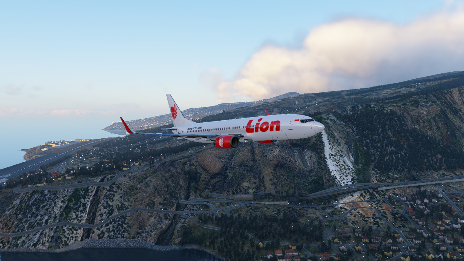 Lion Air Boeing 737 MAX 8 B7M8 Zibo X-Plane Livery with Cabin Mod and ...