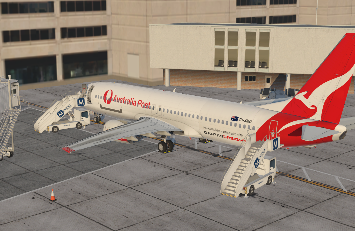 Express Freighters Australia | QFA Australia Post Boeing 737-800 Zibo ...