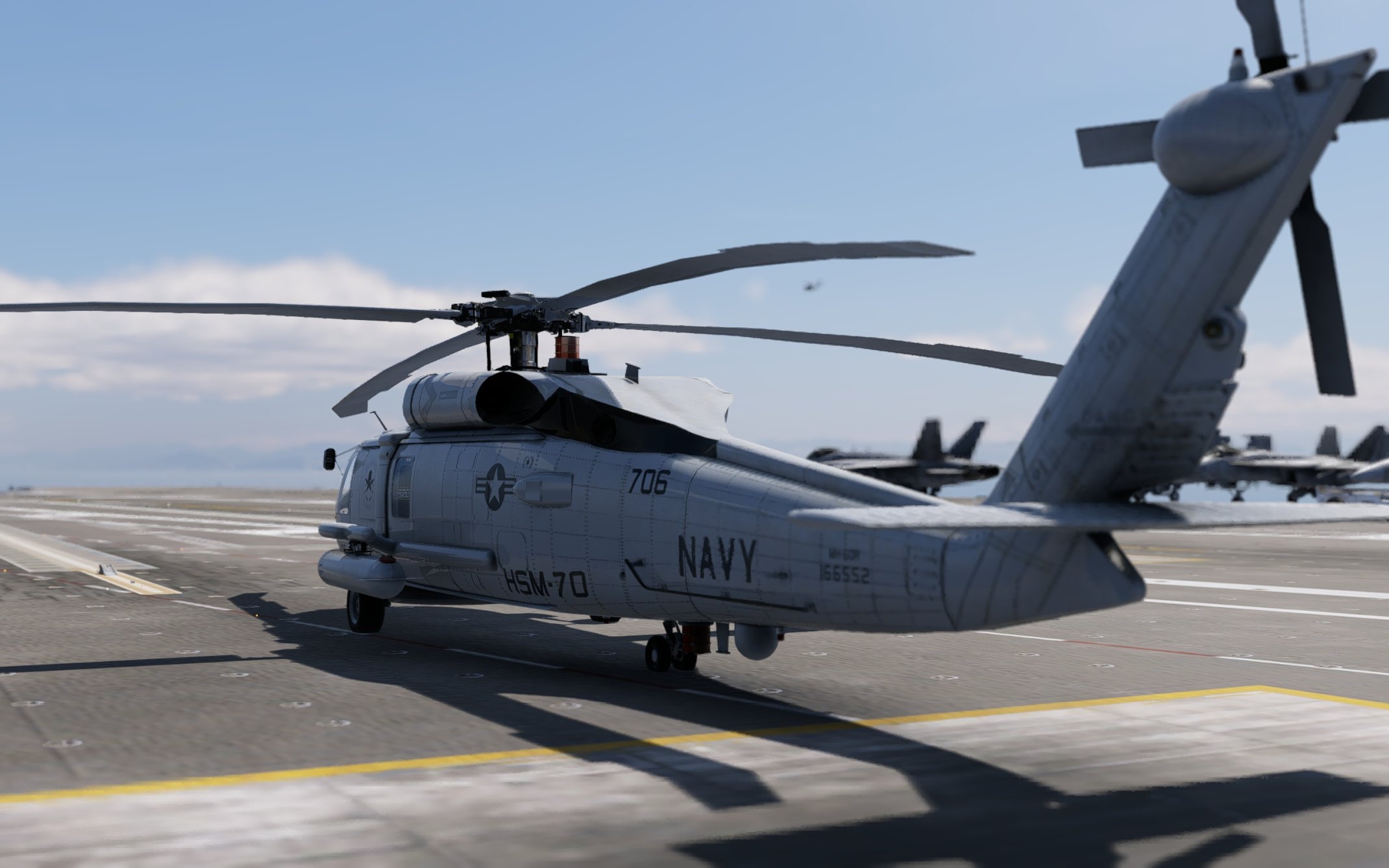 MH-60R HSM-70 "Spartans" | Melbo Freeware UH-60M Blackhawk ...