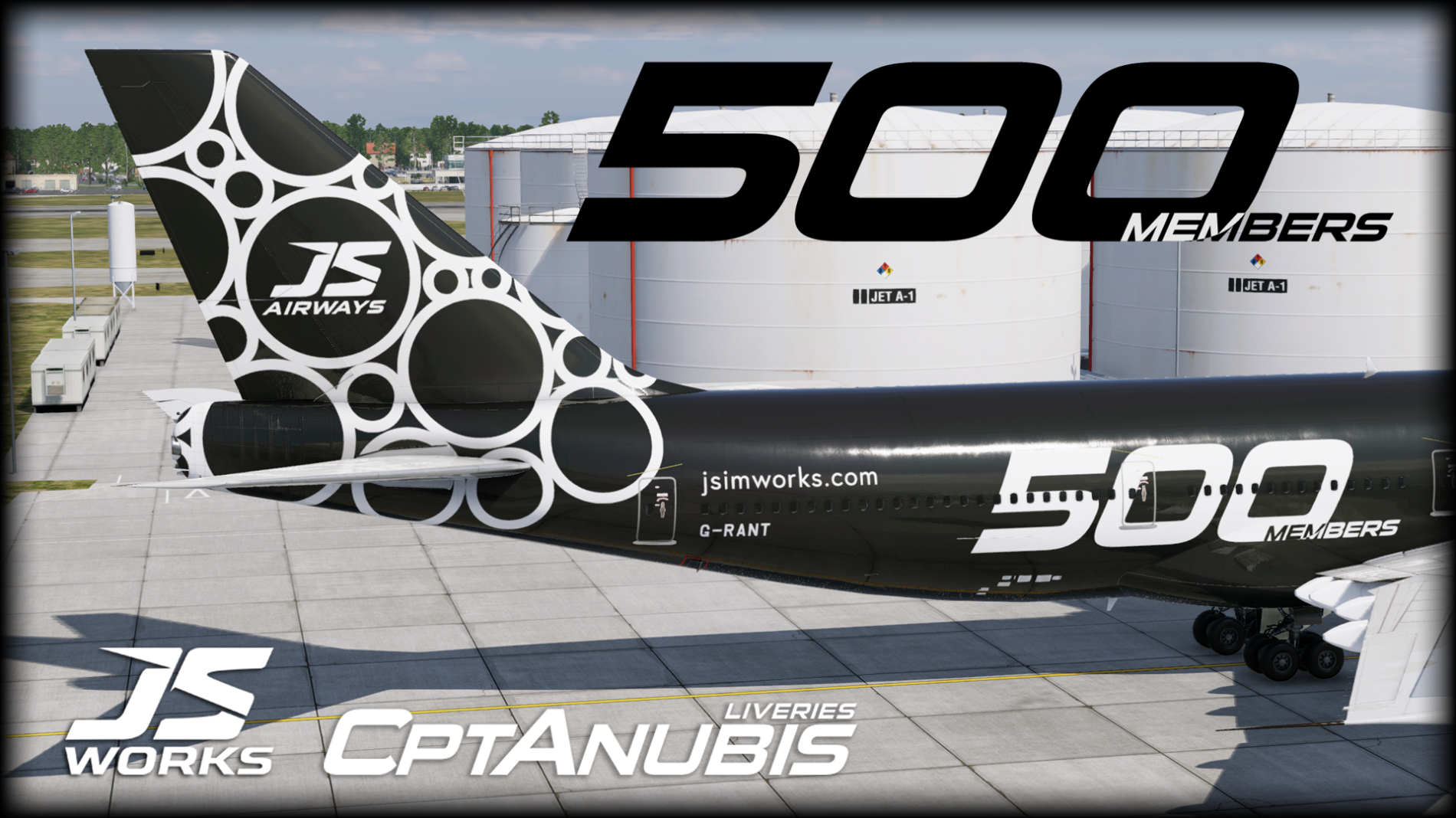 JSWorks House Livery (500 Members special) - JSWorks - Felis Planes - X ...