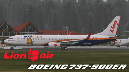 LevelUp Boeing 737-900ER Lion Air Bookcabin Livery PK-LSO - Other ...