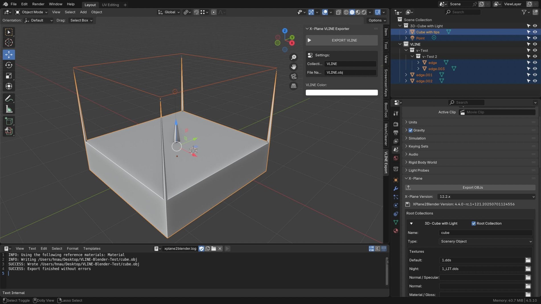 VLINE-Tools for Blender - Utilities - X-Plane.Org Forum