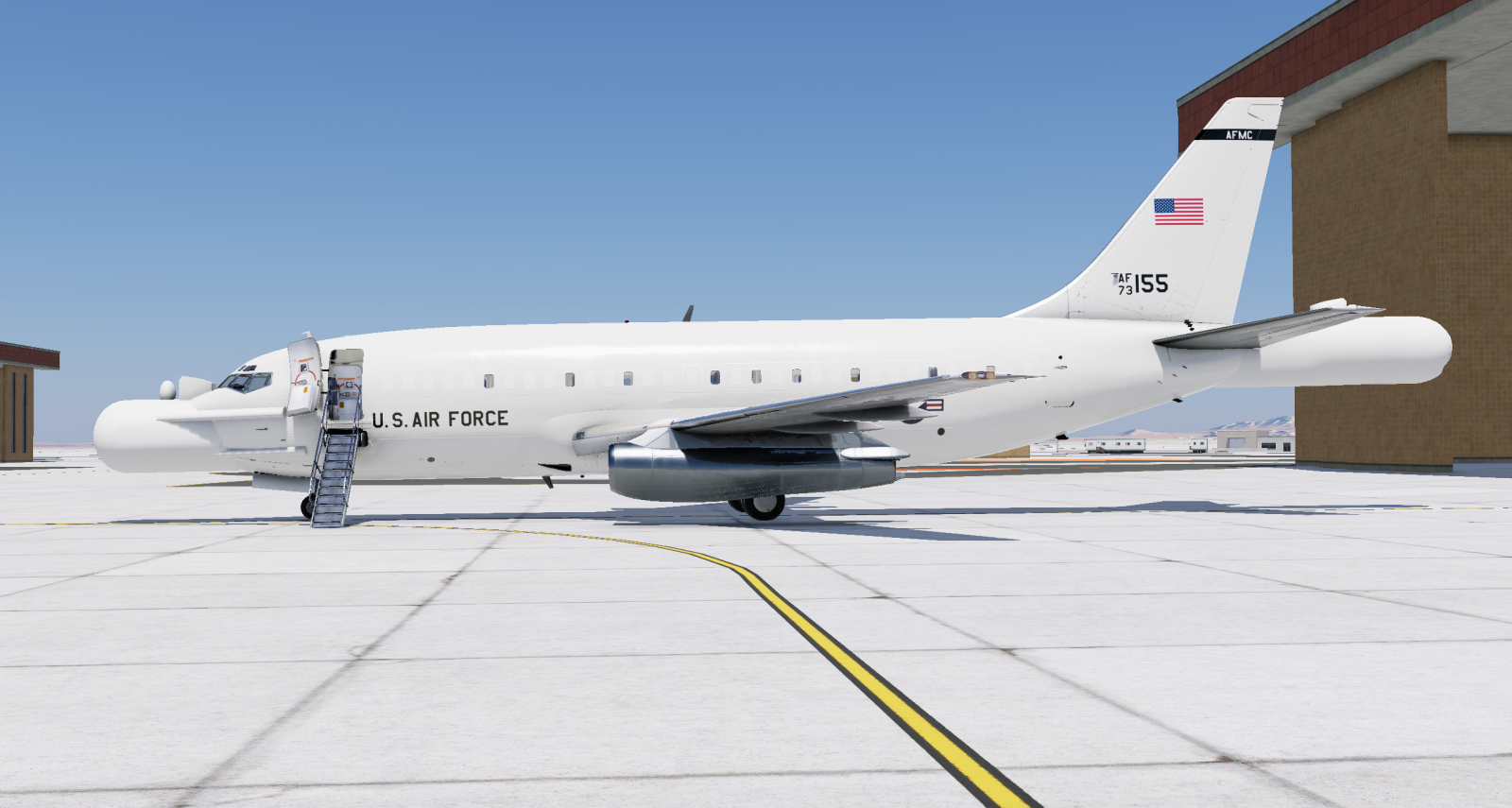FlyJSim 737-200 V4 - USAF NT-43A Mod - Misc 3D Objects - X-Plane.Org Forum