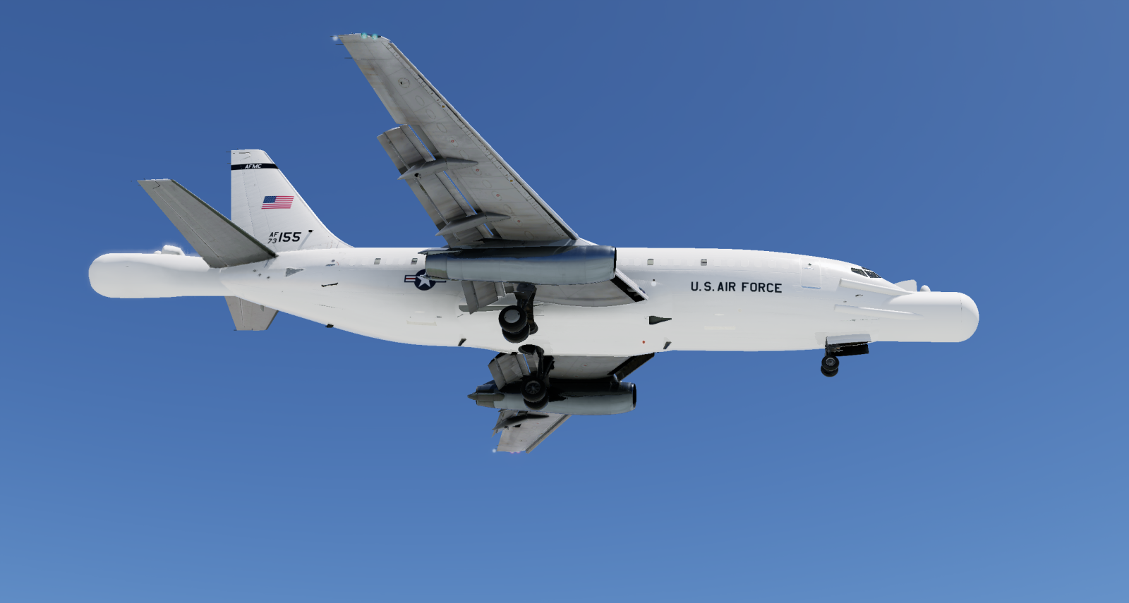 FlyJSim 737-200 V4 - USAF NT-43A Mod - Misc 3D Objects - X-Plane.Org Forum