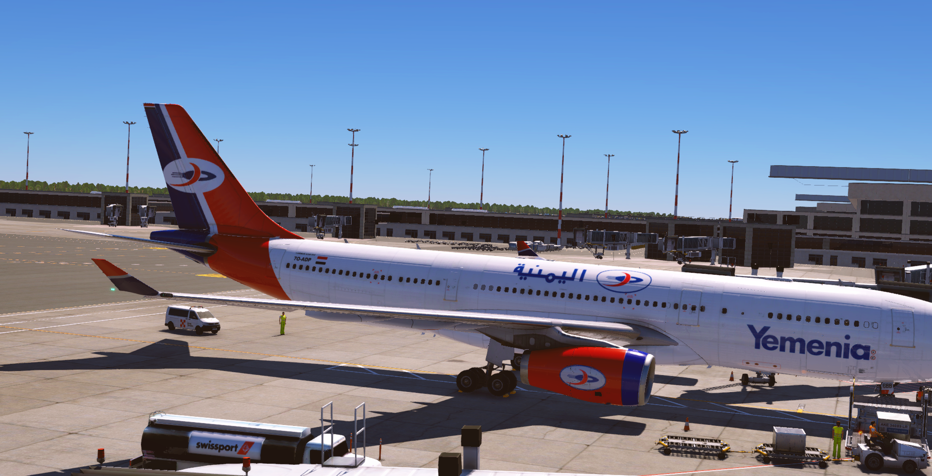 Yemenia Airways -Airbus A330-200 (X-Works ) A330-300 (Laminar) - Other ...
