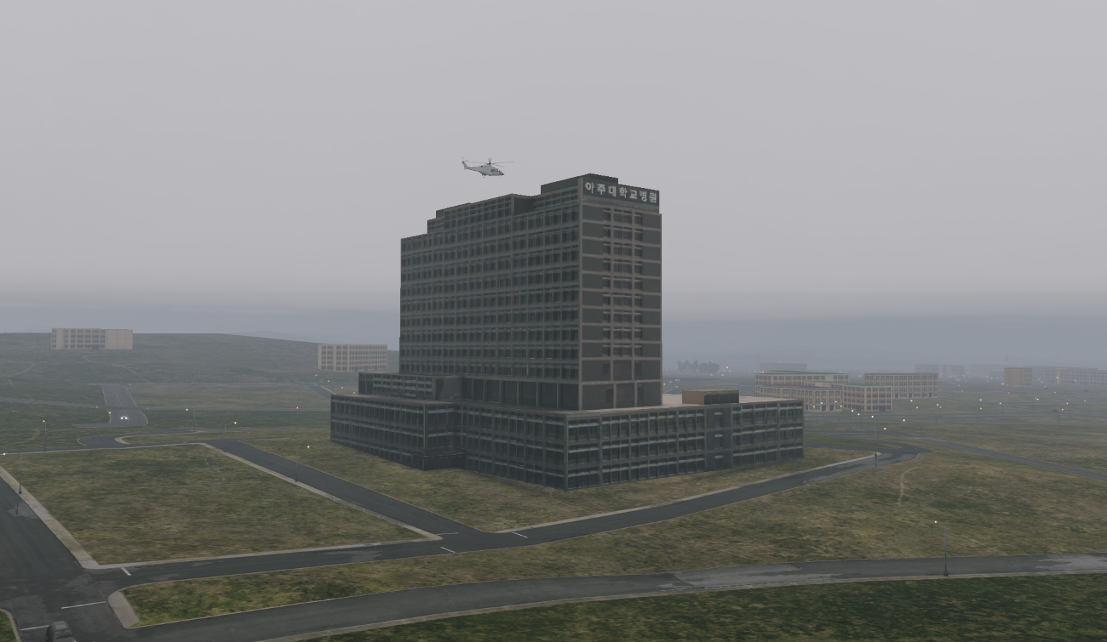 Ajou University Hospital Heliport - Custom Designs XP12 - X-Plane.Org Forum
