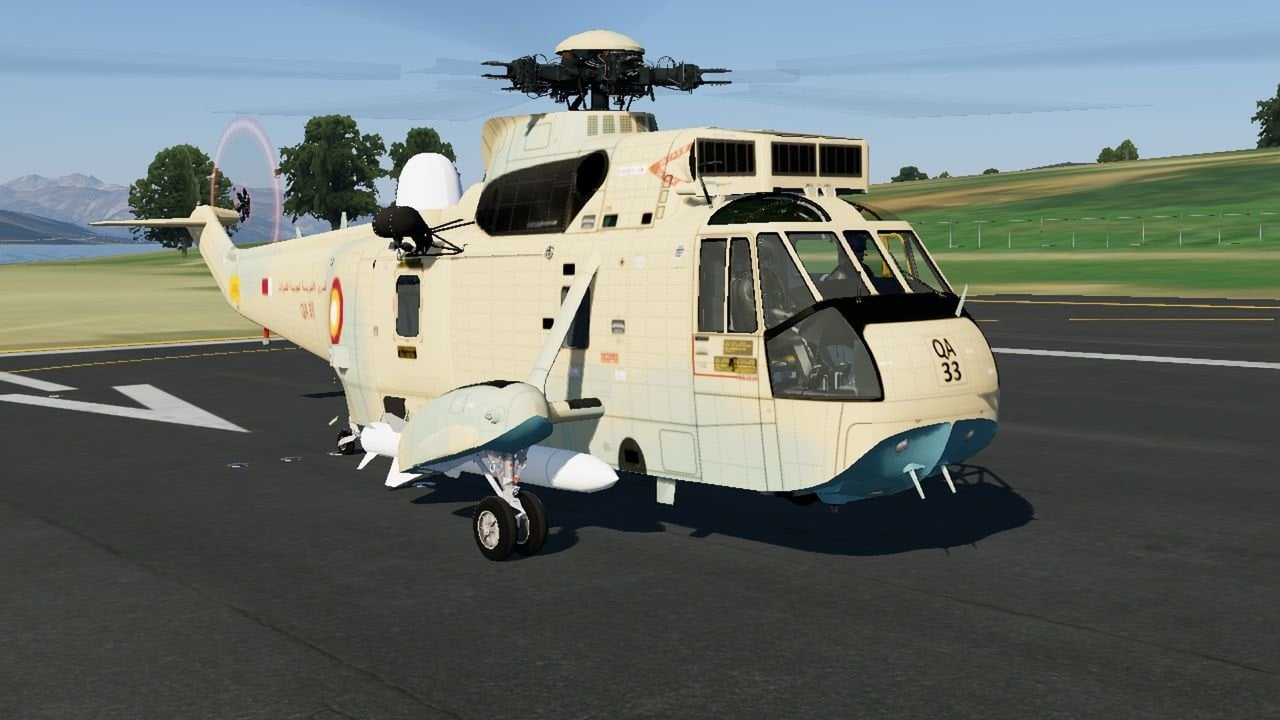 Virtavia SH-3 Sea King - Qatari Mk. 3 Sand Camo 4K repaint ...