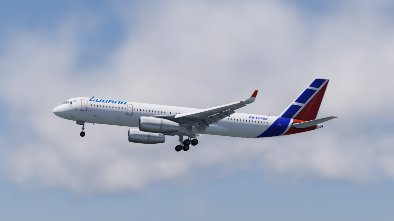 Cubana | CU-T1702 | Tu-204-100E - Scenery Packages - X-Plane.Org Forum