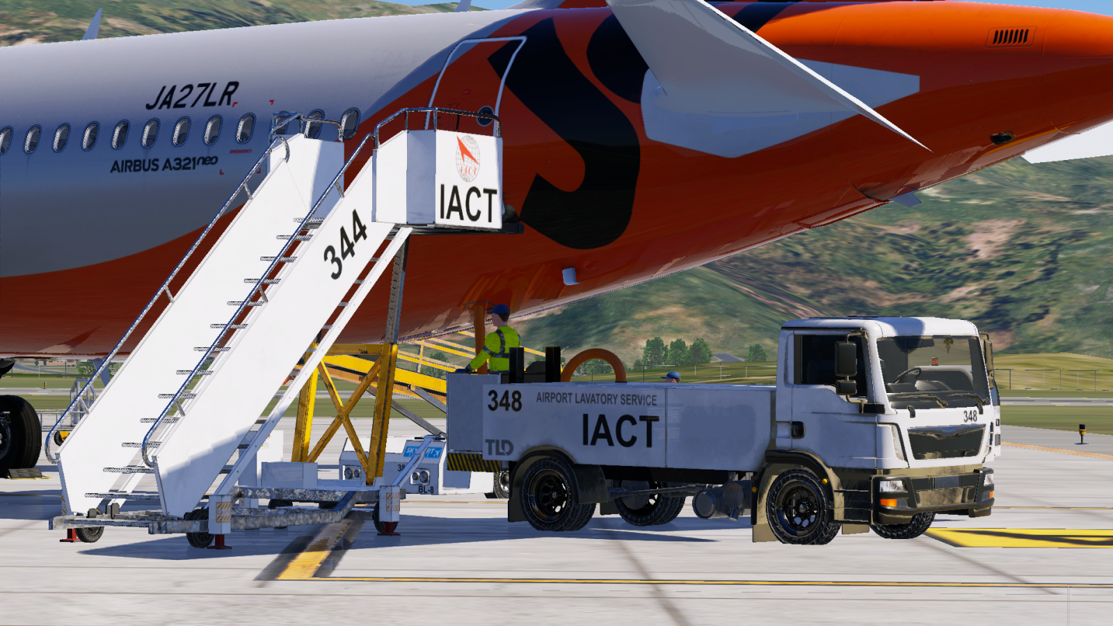 Japan ground service providers - Real Ops Textures / Liveries - X-Plane ...