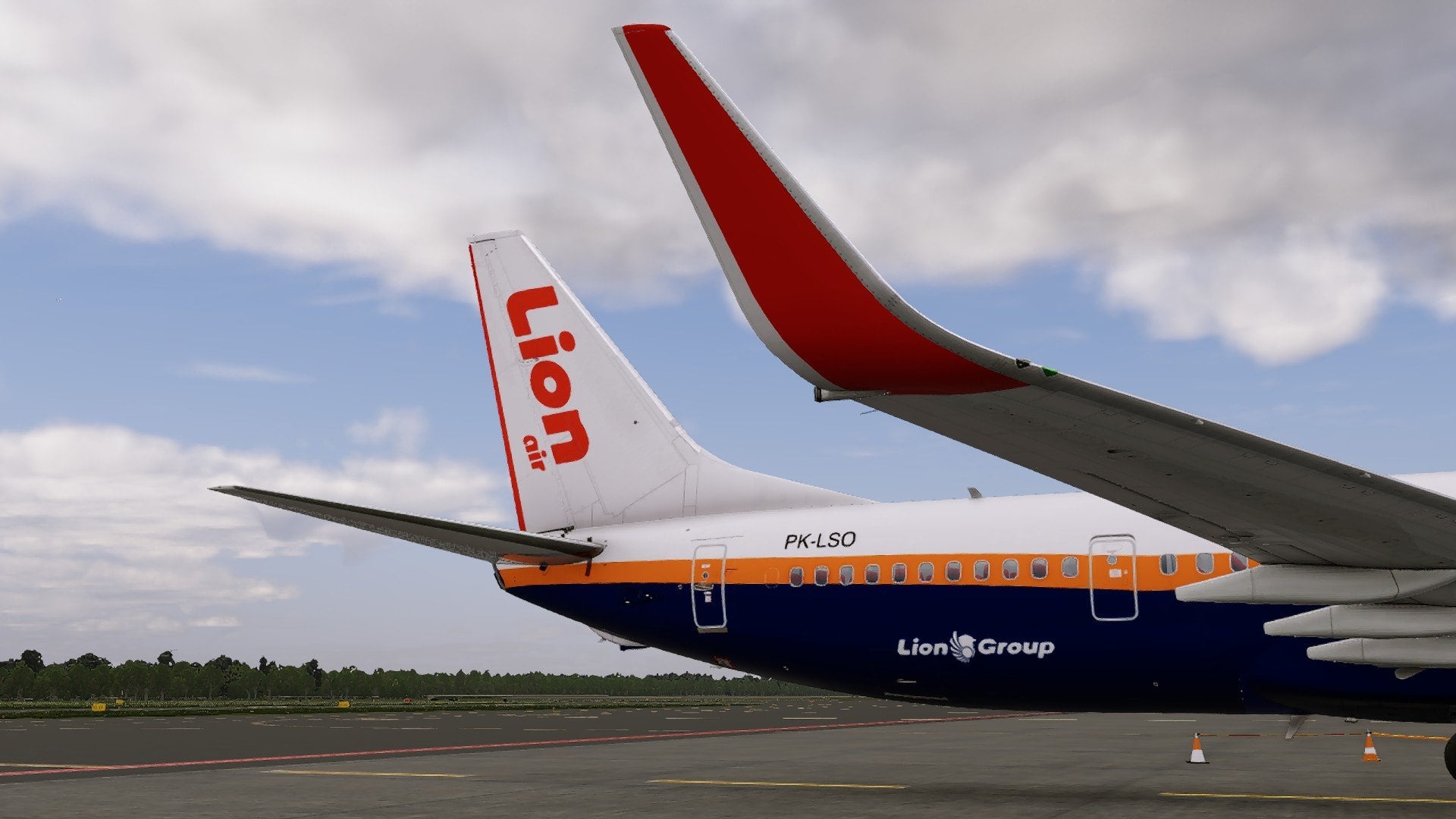 LevelUp Boeing 737-900ER Lion Air Bookcabin Livery PK-LSO - Other ...