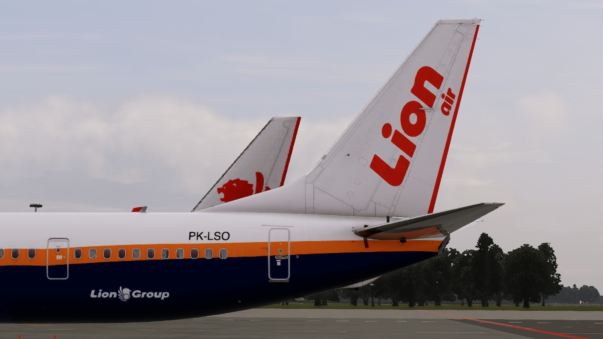 LevelUp Boeing 737-900ER Lion Air Bookcabin Livery PK-LSO - Other ...