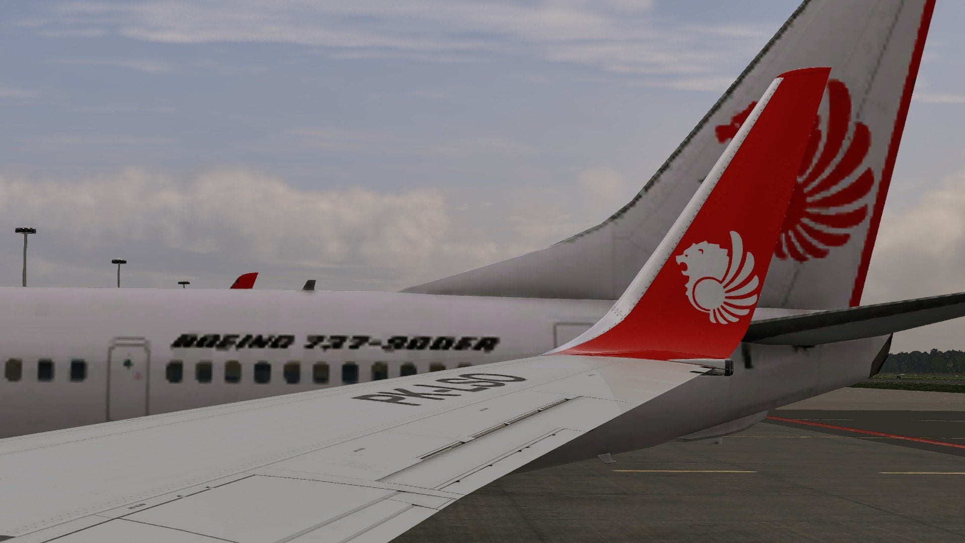 LevelUp Boeing 737-900ER Lion Air Bookcabin Livery PK-LSO - Other ...