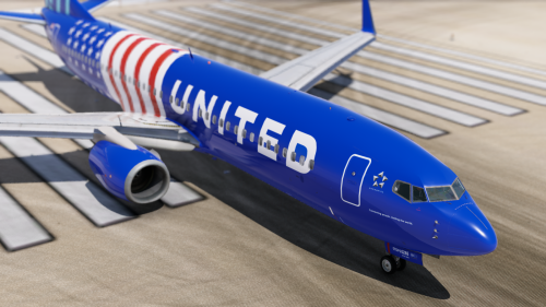 Zibo/LevelUp - United Airlines ‘Stars and Stripes’ - 250th America ...