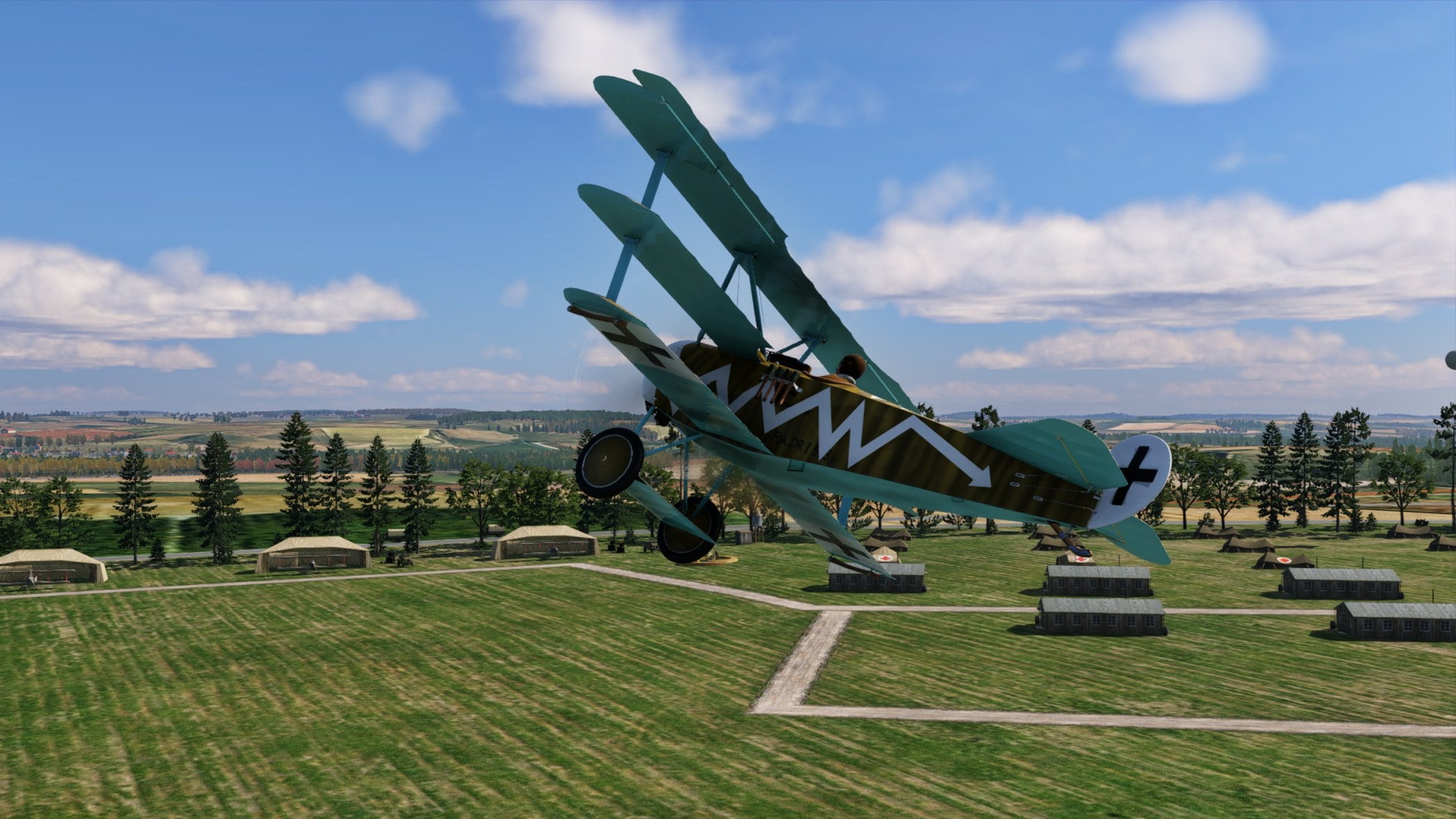 Cappy German Airfield - France - 1918 - Scenery Packages XP12 - X-Plane ...