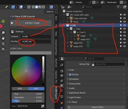 VLINE-Tools for Blender - Utilities - X-Plane.Org Forum