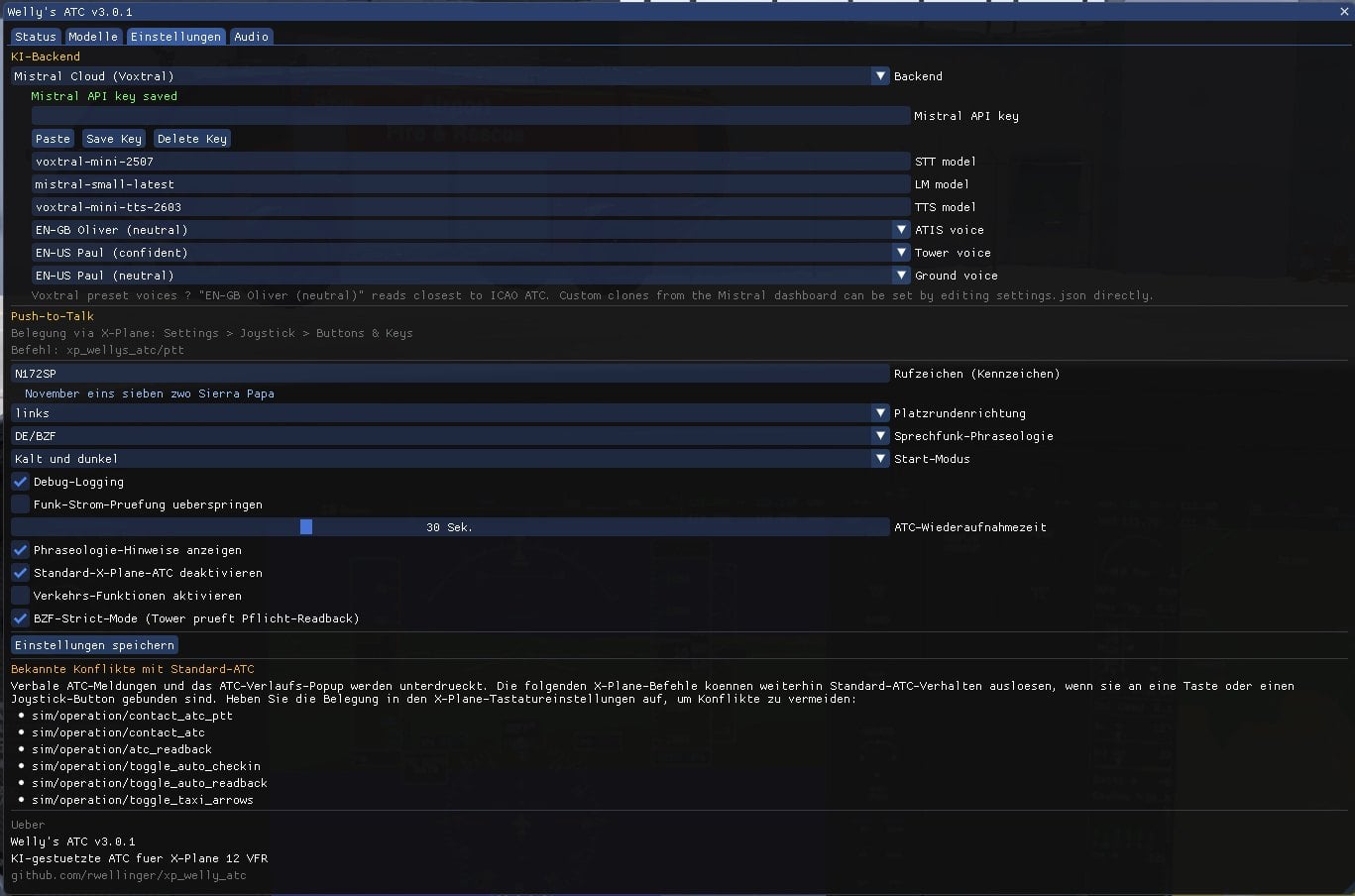 AI-powered ATC voice communication plugin for X-Plane 12 VFR/IFR (MacOS ...