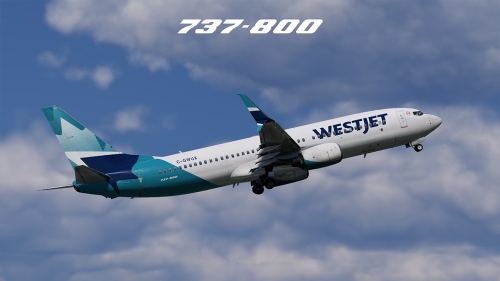 WestJet (2018 Livery) FLEET for Zibomod 737-800 (4K) - Zibo 737 - X ...