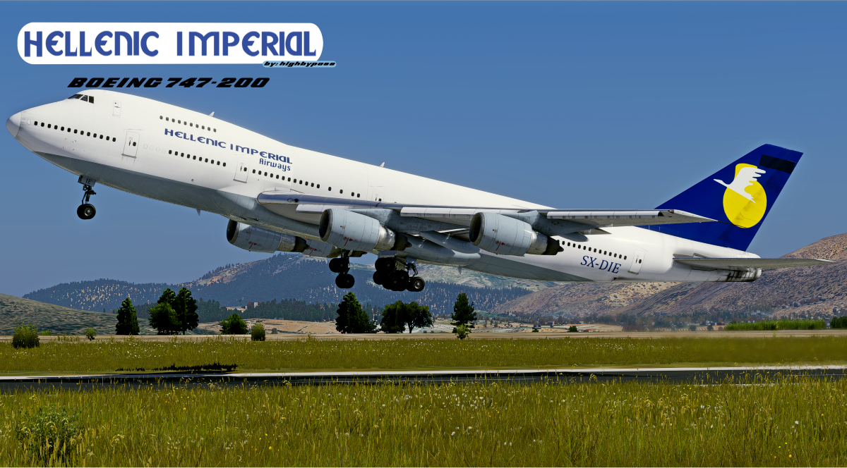 Hellenic Imperial 747-200 fleet pack - Felis Planes - X-Plane.Org Forum
