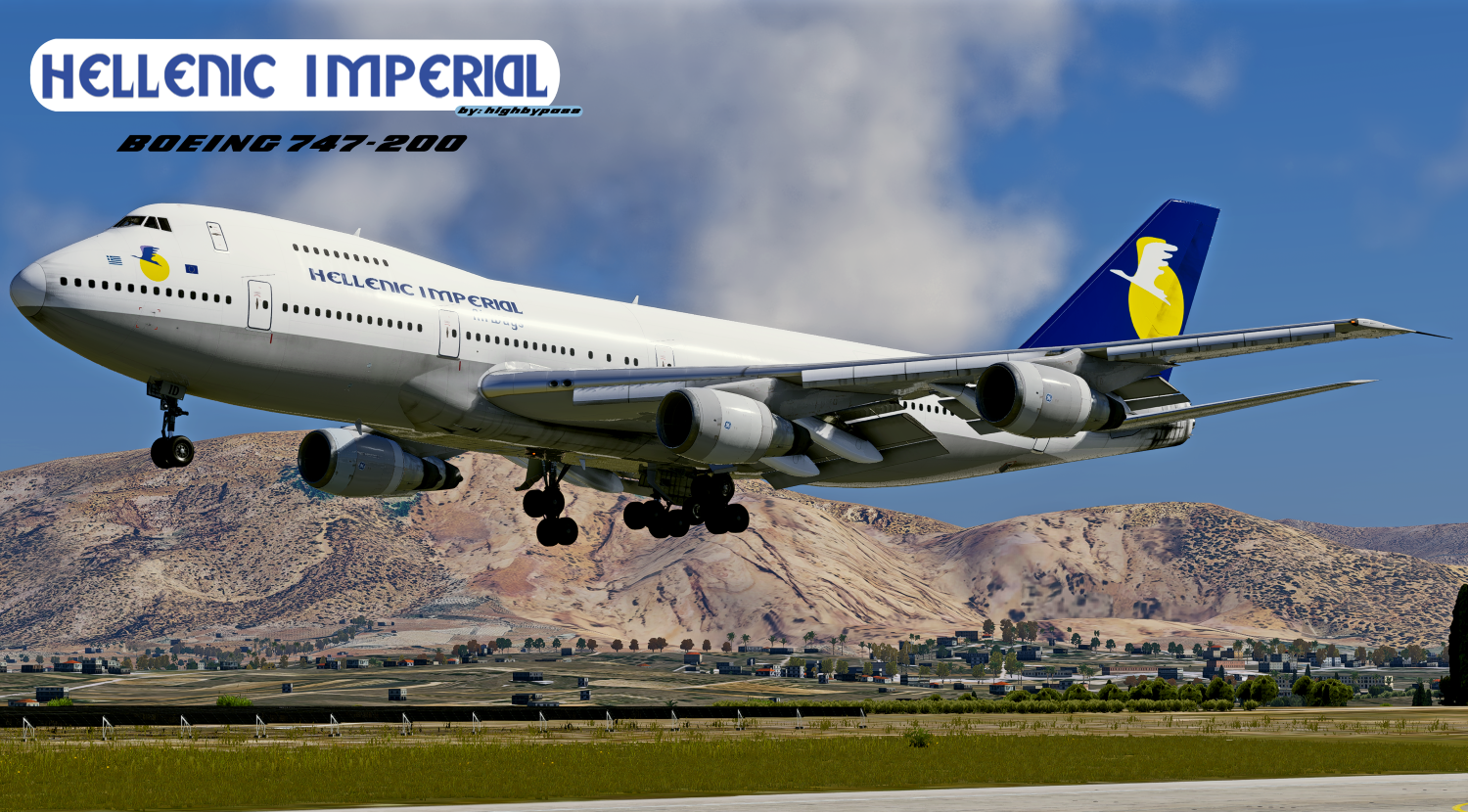 Hellenic Imperial 747-200 fleet pack - Felis Planes - X-Plane.Org Forum
