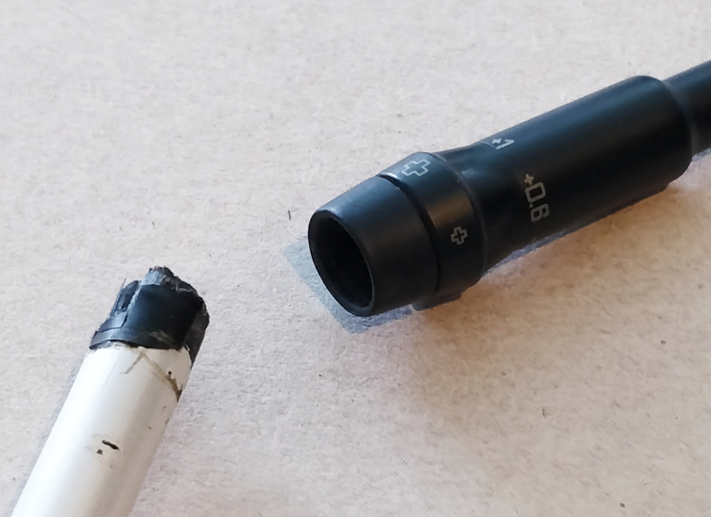 Shaft broke at ferrule when leaning on club - reuse adapter? - WRX Club ...