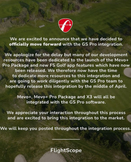 FlightScope Mevo+ / GS Pro - Simulators - GolfWRX