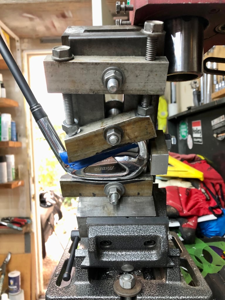 My Homemade Loft/Lie Clamp/Vice - WRX Club Techs - GolfWRX