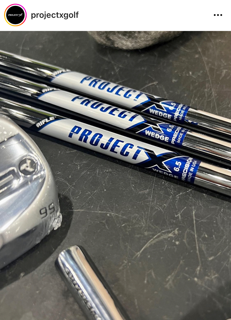 Project X Wedge Shaft Release - Tour and Pre-Release Equipment - GolfWRX