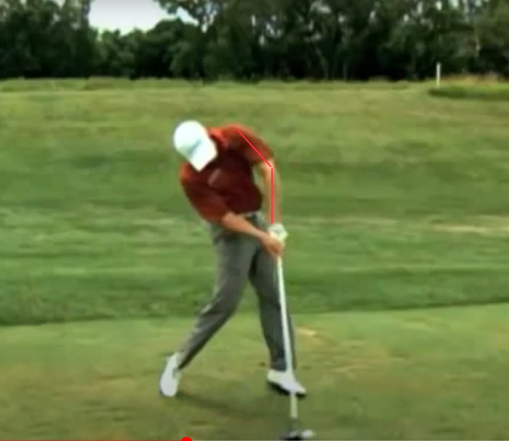 Bent lead arm at impact. - Instruction & Academy - GolfWRX