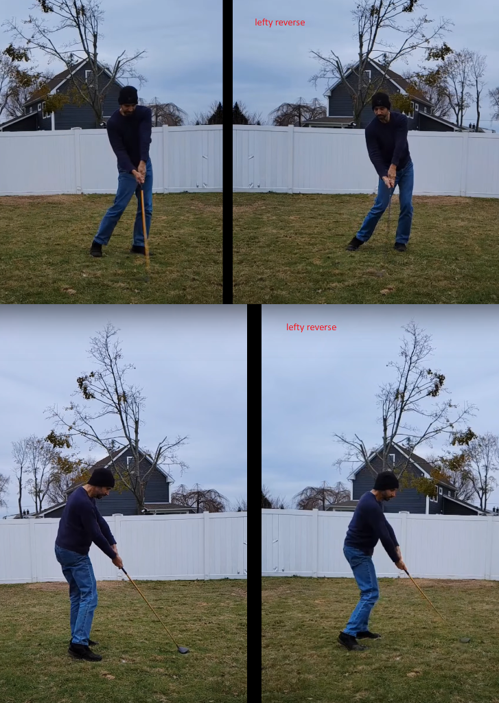 Righty vs. lefty...both? Help me pick. (with Videos) - Swing Videos and ...