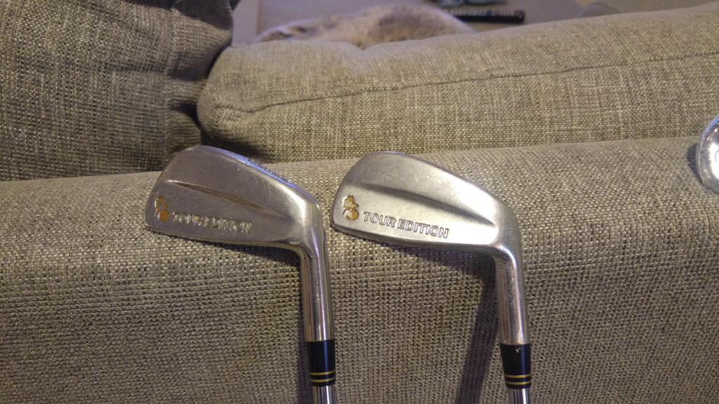 Spalding Bird on Ball MB Irons vs 2021 TM P790 Irons (Old vs New Tech ...