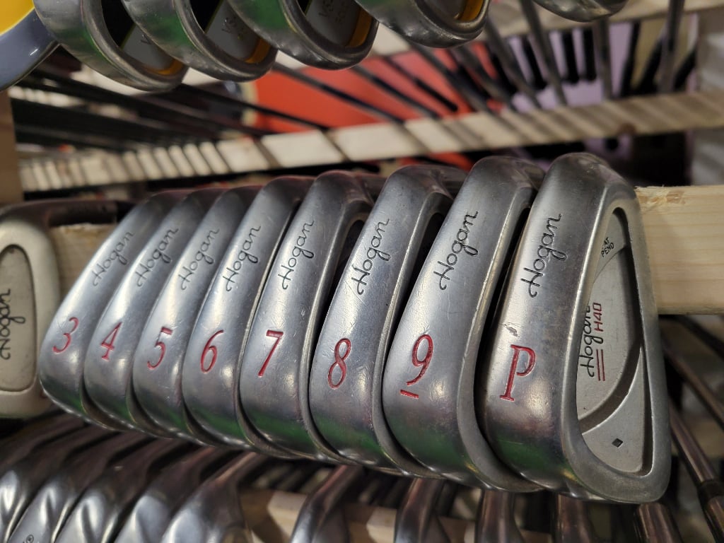 Hogan iron sets ranked by collectable value - Hickory, Persimmon and ...